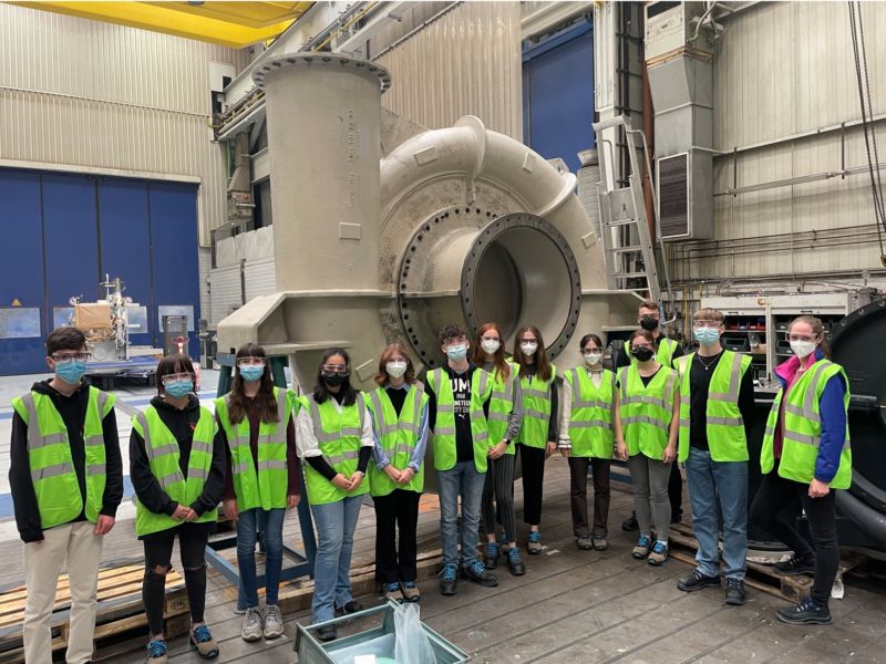 Zwischen Stahl und Studium – Exkursion zu „Howden Turbo GmbH ...